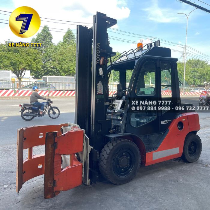 Xe nâng dầu 3.5 tấn TOYOTA 8FD35 - Xe nâng 7777
